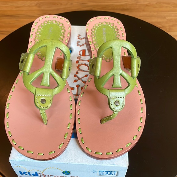 Kid Express | Shoes | Nibkid Express Sandalssize 5olive Green Leatherso ...